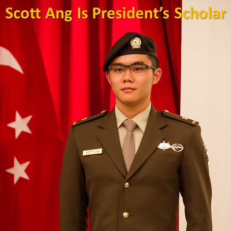 Scott Ang Yiqiang Is President Scholar