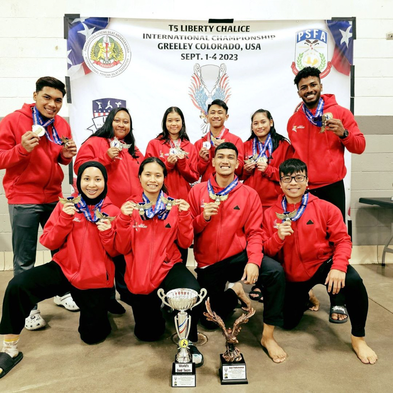 Big Winners At Open Pencak Silat Championships